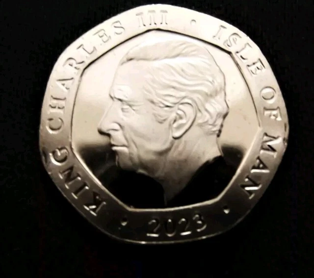 ISLE OF MAN Manx Wildlife Trust King Charles 2023 Mountain Hare 20p ...