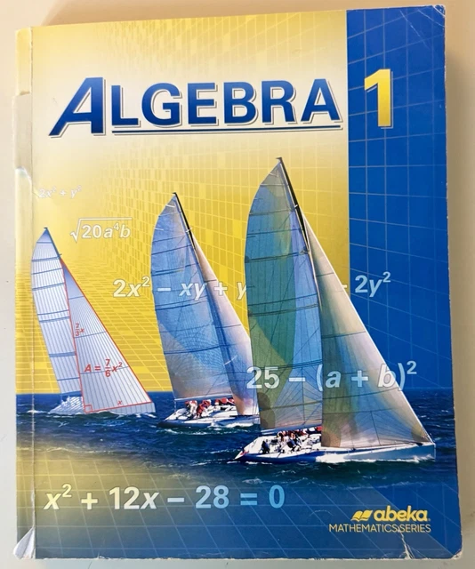 ABEKA ALGEBRA 1 Student Textbook 2nd Ed, 2023 FAST SHIPPING £8.89 ...