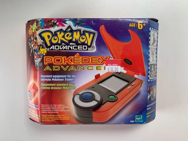 POKEDEX ADVANCED POKEMON Advanced Hasbro Nintendo 2004 NISB $75.00 ...