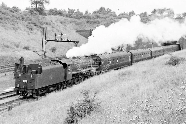 PHOTO BRITISH RAILWAYS Steam Locomotive 44815 Stanier 5MT 4-6-0 ...