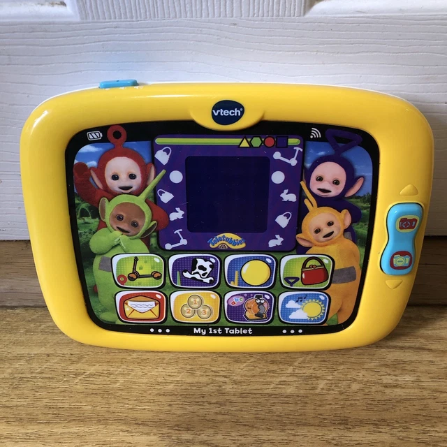 VTECH TELETUBBIES MY 1st Tablet - Working *Missing Back As Seen* £9.95 ...