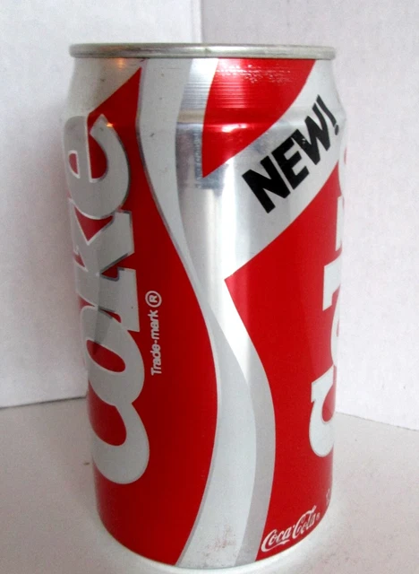 VINTAGE ORIGINAL NEW Coke Aluminum Can Coca Cola Empty From Pin Hole ...