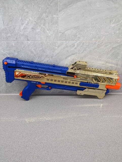 ZURU X-SHOT CHAOS Orbit RXB-0140 Gun Blaster Gold RARE Shotgun EUR 23 ...