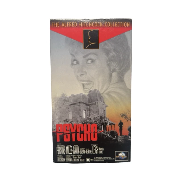 PSYCHO (VHS 1988) Alfred Hitchcock’s 1960 Horror Slasher £9.73 ...