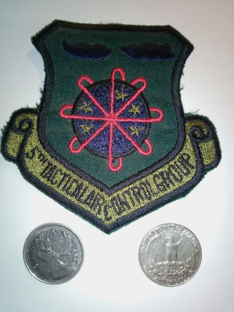 USAF 5TH TACTICAL Control Group Patch Badge Crest $14.00 - PicClick CA
