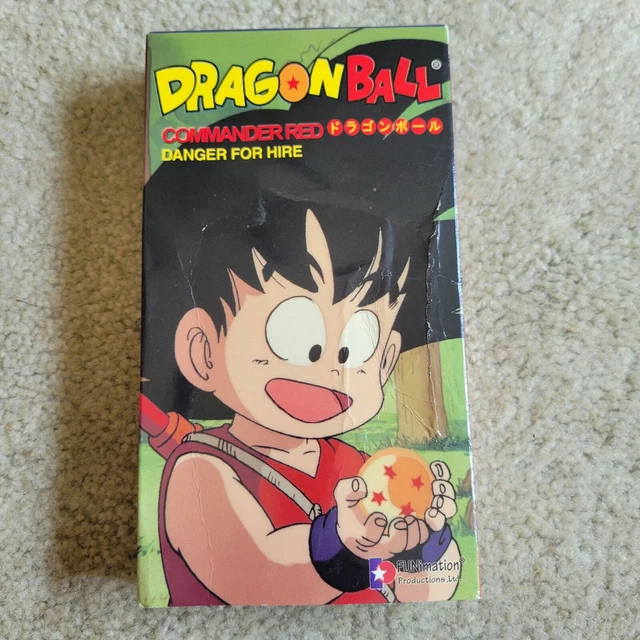 DRAGON BALL- COMMANDER Red: Danger For Hire (VHS) Great Shape £38.92 ...