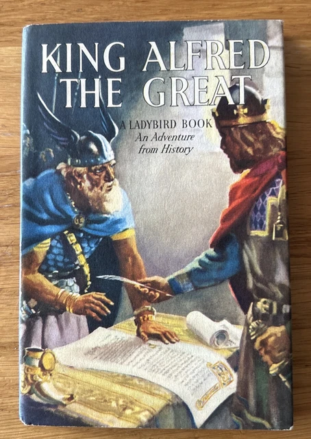 VINTAGE LADYBIRD KING Alfred The Great Book DJ 1st Edition Series 561 £ ...
