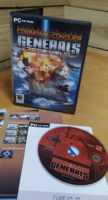 RARE - COMMAND & Conquer: Generals - Zero Hour Expansion Pack PC Game CD-ROM VGC EUR 17,04 ...