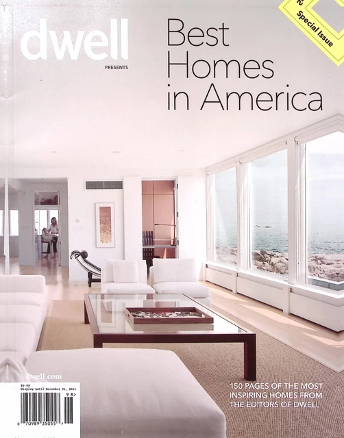 DWELL MAGAZINE 12/31 2011 Best Homes In America Special Issue Inspiring ...