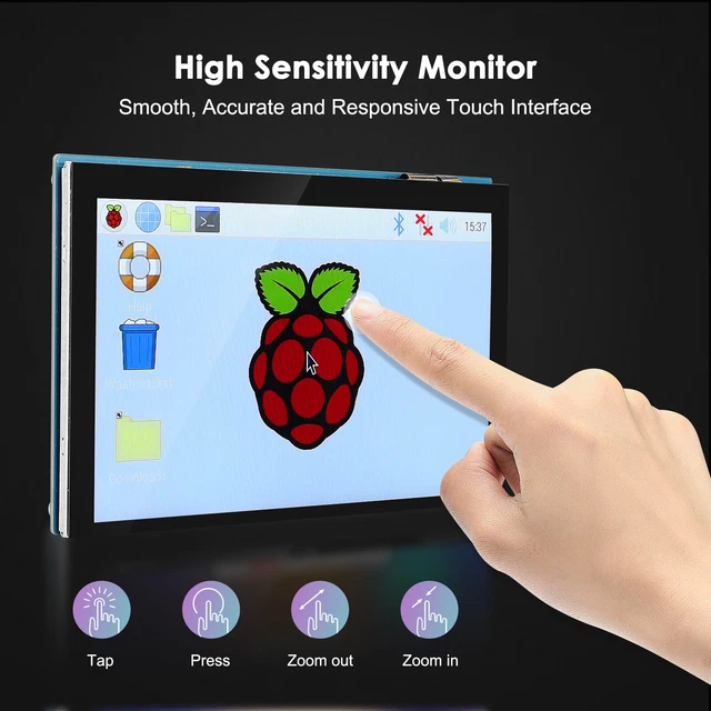 5& PI TOUCHSCREEN Monitor 800×400 IPS MIPI DSI 60Hz Screen for ...