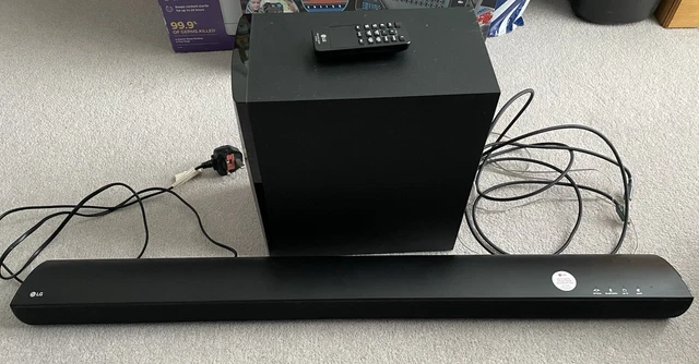 LG ELECTRONICS SH2 2.1 Channel 100W Bluetooth Sound Bar with Remote ...