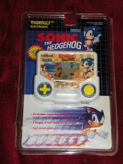 JEU ÉLECTRONIQUE TIGER Sega Sonic The Hedgehog Neuf blister rigide NEW ...