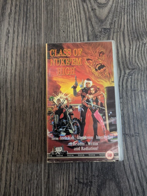CLASS OF NUKE EM HIGH - VHS Video PAL £12.00 - PicClick UK