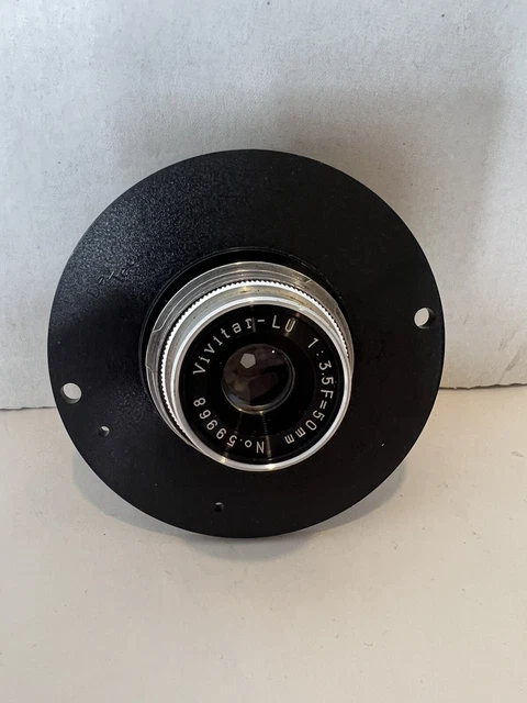 VIVITAR-LU50MM F:/3.5 ENLARGER Lens On Disc $50.00 - PicClick CA