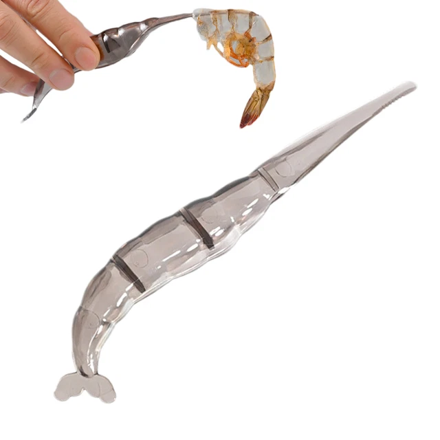 SHRIMP DEVEINING TOOL, Shrimp Peeling, Shrimp Shell Removal, Manual ...
