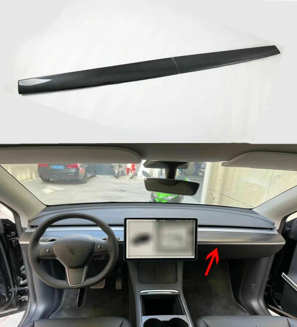 CAR INTERIOR CENTRAL Control Dashboard Panel Trim For Tesla Model Y ...