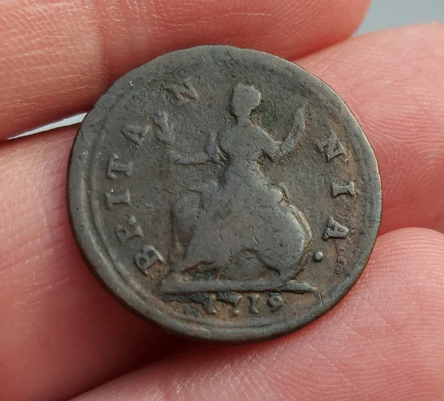 RARE COLLECTABLE GRADE 1719 Farthing George I £1.16 - PicClick UK