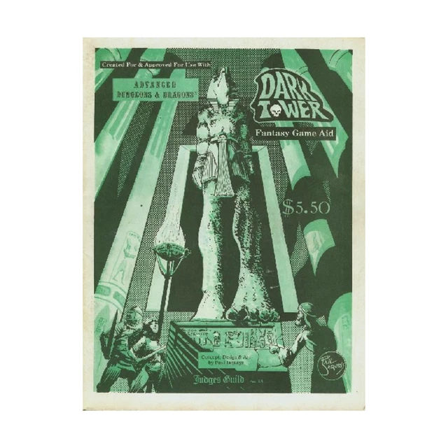 JUDGES GUILD DONJONS et Dragons Module Foncé Tour (1st Édition, 1st) VG ...