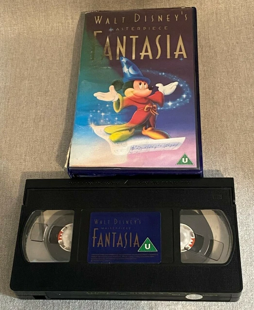 WALT DISNEY’S MASTERPIECE Fantasia VHS Vintage Collectible Classic ...