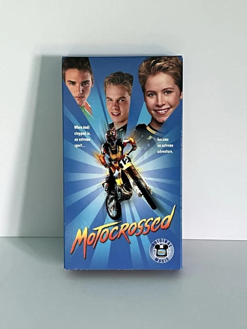 MOTOCROSSED DISNEY CHANNEL Movie VHS Cassette Tape Rare VTG Walt Home ...