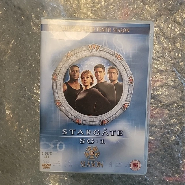 STARGATE SG1: SEASON 10 DVD 6-Disc Boxset Region 2 Pal £19.99 - PicClick UK