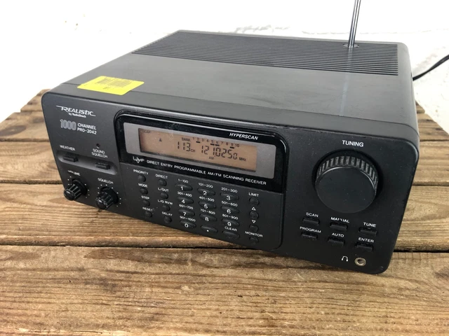 REALISTIC PRO 2042 1000 Channel Scanner $245.10 - PicClick AU