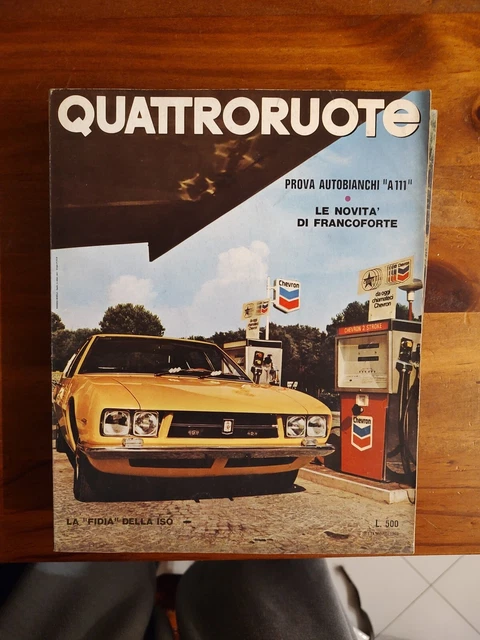 RIVISTA D'EPOCA QUATTRORUOTE Anno 1969 EUR 30,00 - PicClick IT