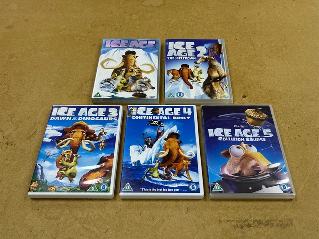ICE AGE: MOVIE Collection (Set Of 5 DVDs) 3 EUR 14,23 - PicClick IT
