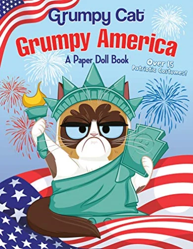PAPER DOLL-GRUMPY CAT Grumpy Amer Paper Doll Bk (US IMPORT) BOOK NEU £7 ...