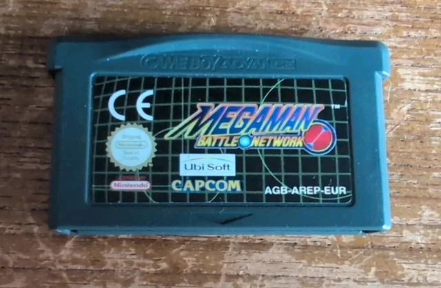 GAME BOY ADVANCE Mega Man Battle Network 1 Nintendo GBA Cartridge Only ...