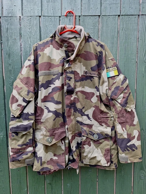 IRELAND / IRISH DEFENCE FORCES DPM SMOCK / JACKET New Style Medium £165 ...