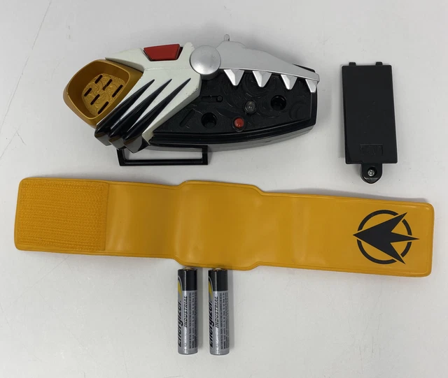 POWER RANGERS WHITE Drago Morpher Abaranger Dino Brace & Buckle Bandai ...