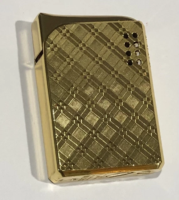 COLIBRI OF LONDON Vintage Gold Lighter In Original Box 4.5cm X 3cm EUR ...