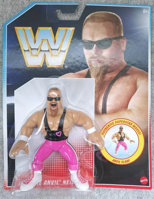 MATTEL WWF WWE Retros Wrestling Jim The Anvil Neidhart Figure £29.83 ...