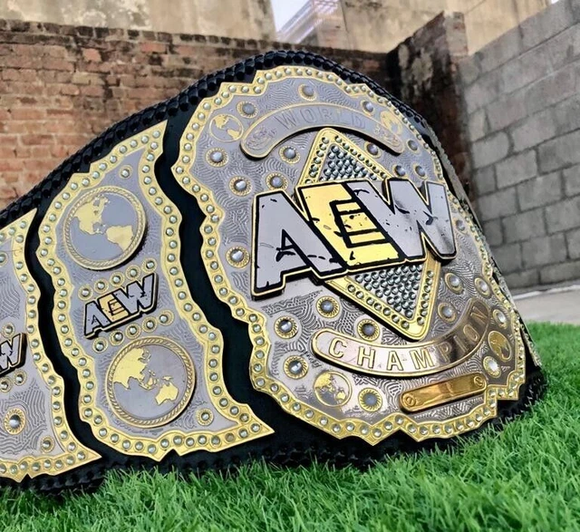 AEW WORLD HEAVYWEIGHT Championship Belt 2mm Replica/AEW Championship ...