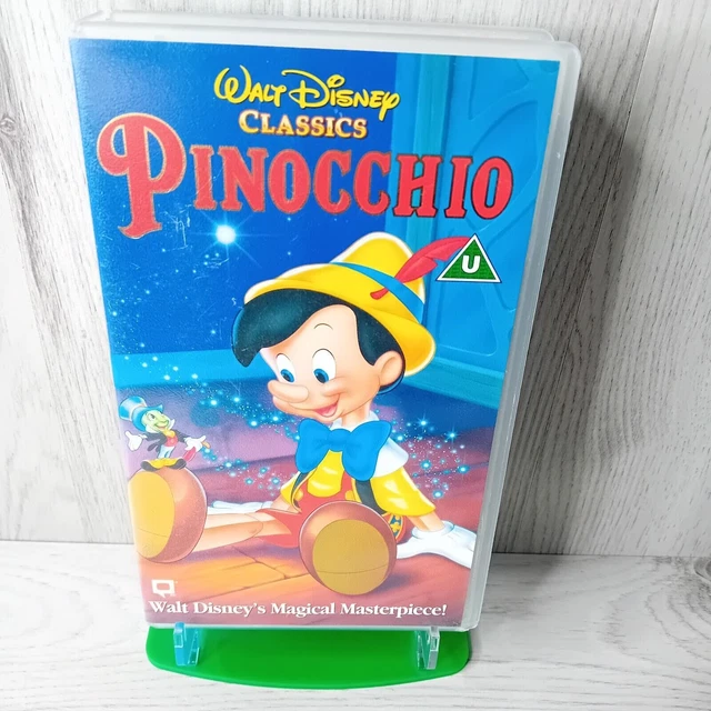 PINOCCHIO VHS TAPE - Rare Retro Movie Series Vintage EUR 9,99 - PicClick IT