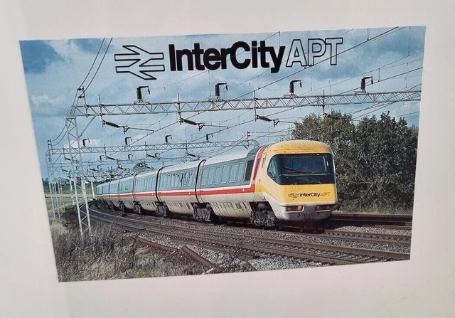 INTERCITY APT BRITISH Rail Fridge Magnet - Jumbo sized Class 370 HST (2 ...