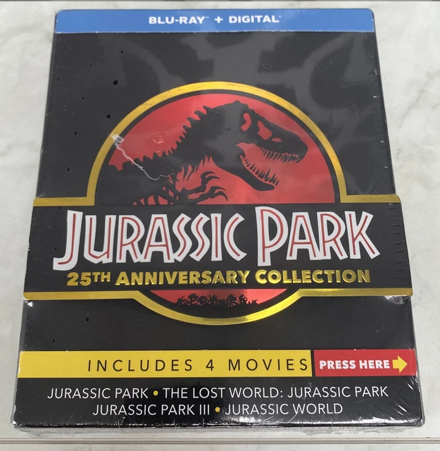 JURASSIC PARK 25TH anniversary collection blu-ray £29.99 - PicClick UK