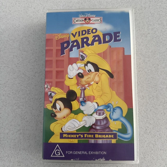 DISNEY CARTOON CLASSICS Video Parade VHS Movie Video $4.95 - PicClick AU