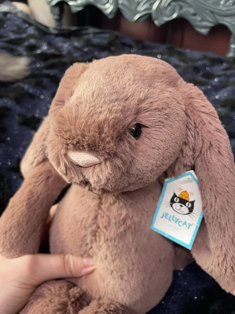 JELLYCAT MEDIUM FUDGE Bashful Bunny Collectible £78.68 - PicClick UK