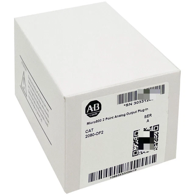 ALLEN-BRADLEY 2080-OF2 SER A Micro800 2 Analog Output Module Brand New ...