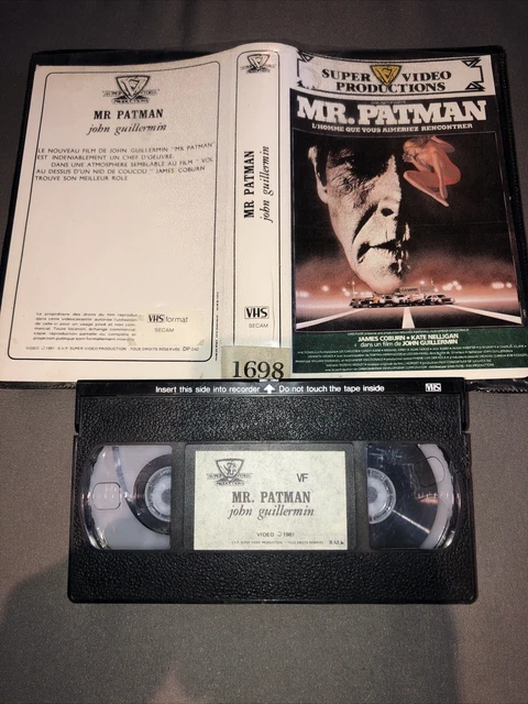 RARE VHS CASSETTE Video K7 MR PATMAN SUPER VIDÉO PROD SVP 1981 ...