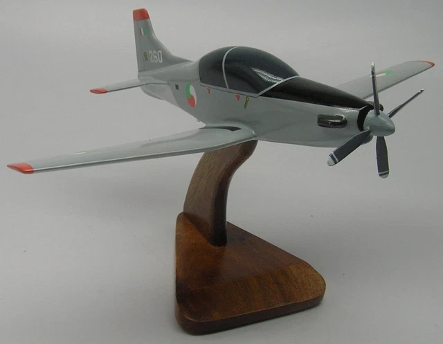PILATUS PC-9 IRISH Air Corps PC9 Airplane Desktop Kiln Dry Wood Model ...