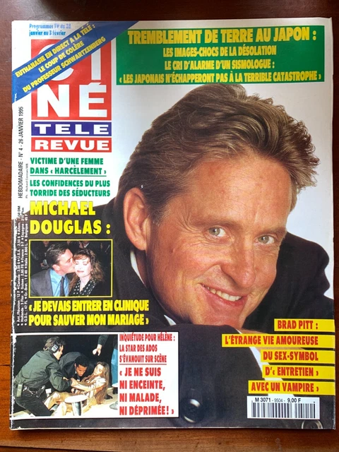 CINÉ TÉLÉ REVUE 26/01/1995; Michael Douglas/ Brad Pitt/ Liane Foly/ Tom Cruise EUR 3,50 ...