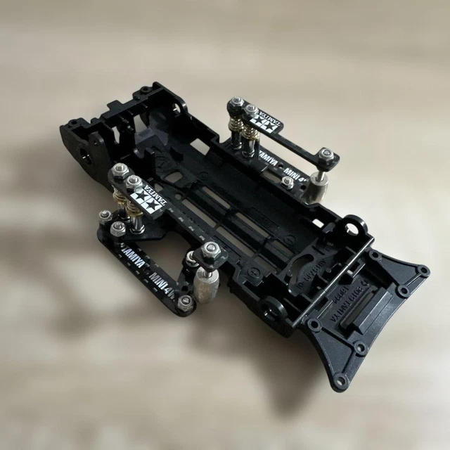 TAMIYA MINI 4WD VZ Chassis Side Gimmick Slim Mass Damper Silver EUR 108 ...