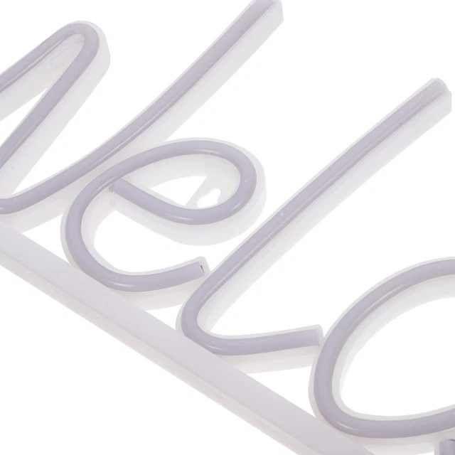 WELCOME NEON LIGHT Sign LED Neon Lamp Party Neon Sign Widely-used Party ...