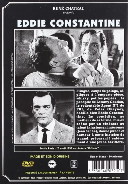 CET HOMME EST dangereux (Import) Eddie Constantine Colette Dereal Jean ...
