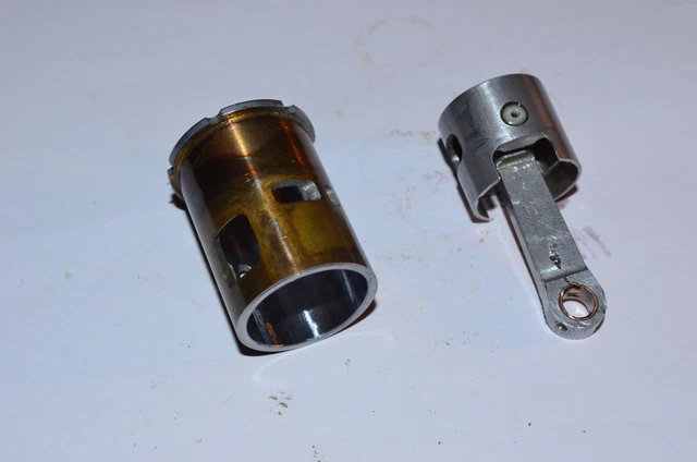 IRVINE 40 MODEL Aircraft Glow Engine Piston, Liner, Conrod & Gudgeon ...