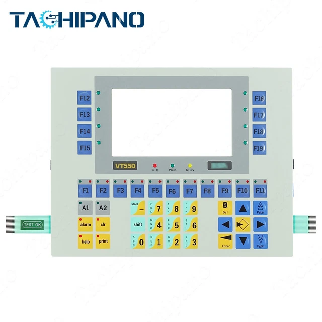 MEMBRANE KEYPAD FOR ESA VT550 VT550W S/N:99-249-02642 REV:2 Switch ...