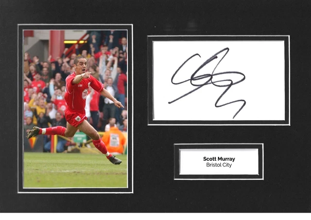 SCOTT MURRAY SIGNED 12x8 Photo Display Bristol City Autograph ...